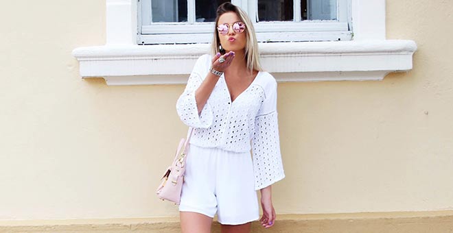 Look total white, conheça e arrisque!